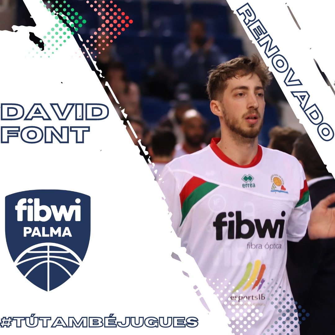 David Font renueva y seguirá un año más en el Fibwi Palma